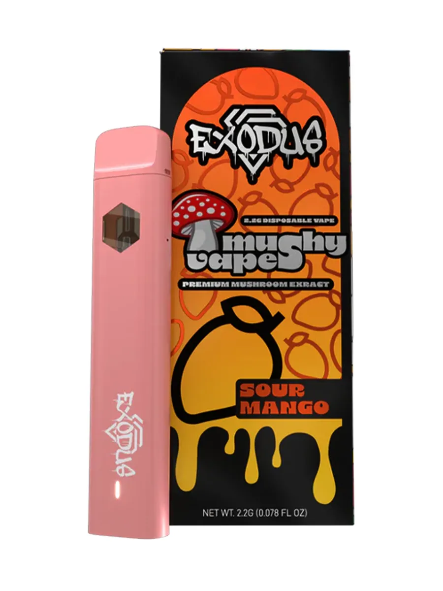 Sour Mango Exodus Mushy Disposable Vape 2.2G - EatMushroomChocolate